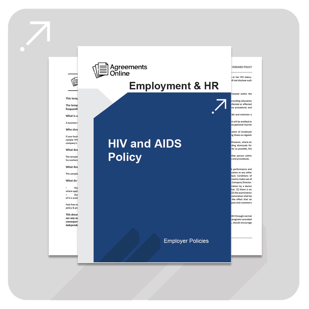 HIV and AIDS Policy South Africa | Editable Template
