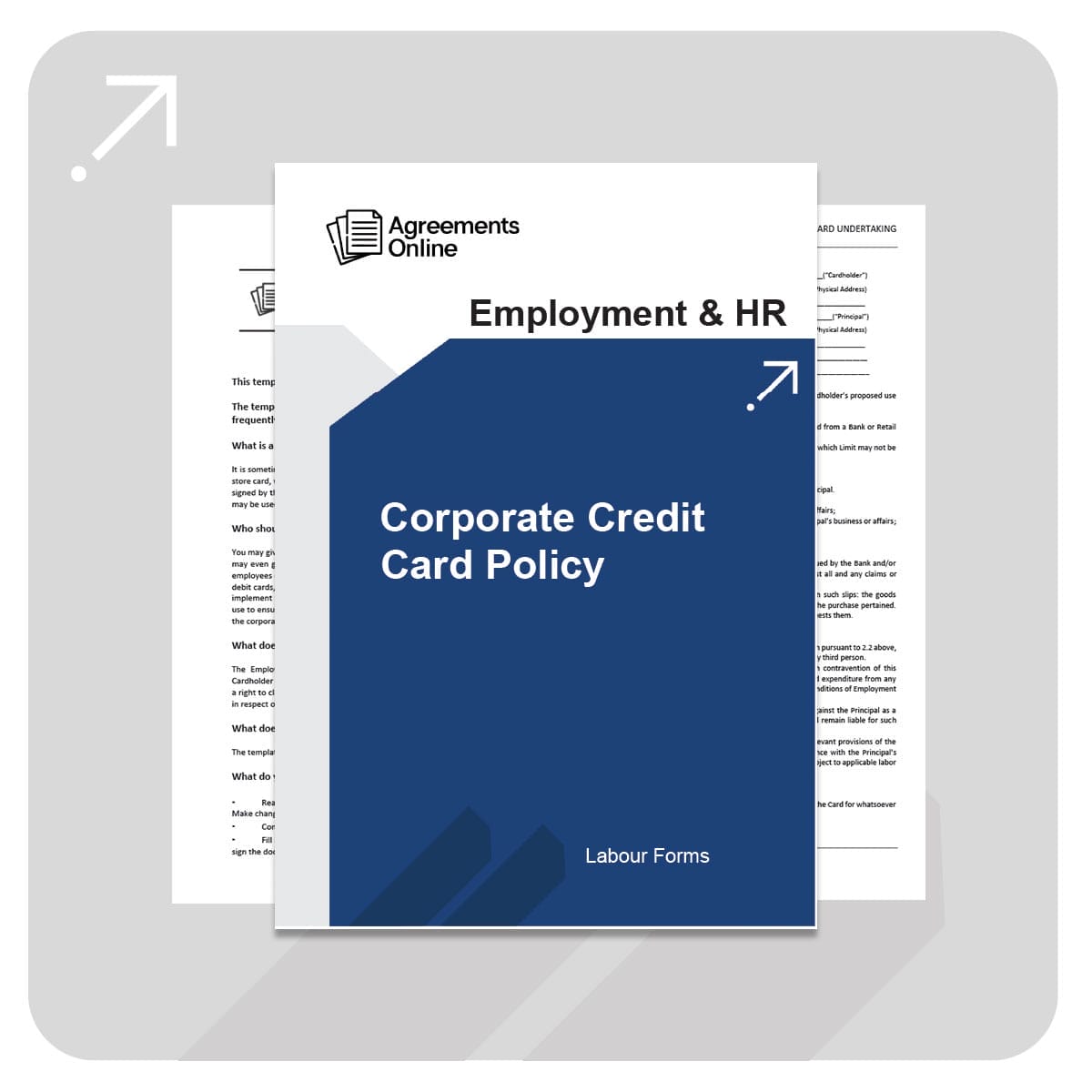 Corporate Credit Card Policy South Africa | Download Policy