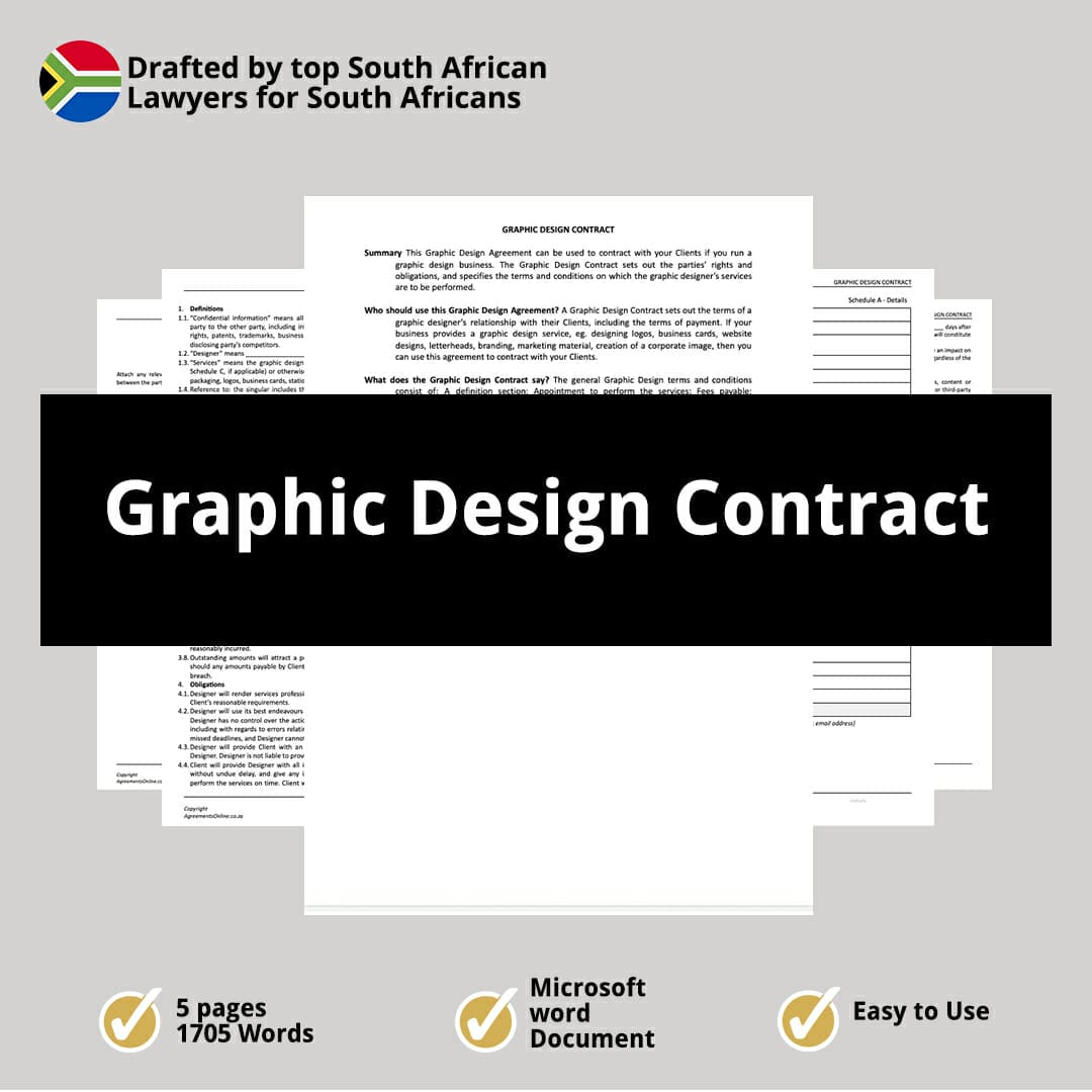 Graphic Design Contract - Legal Agreements - Agreements Online