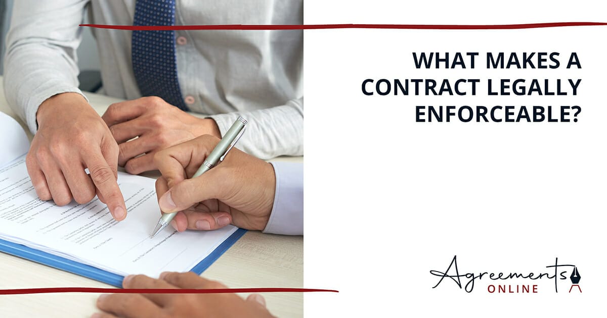 Contracts and Agreements - The essentials of a written contract